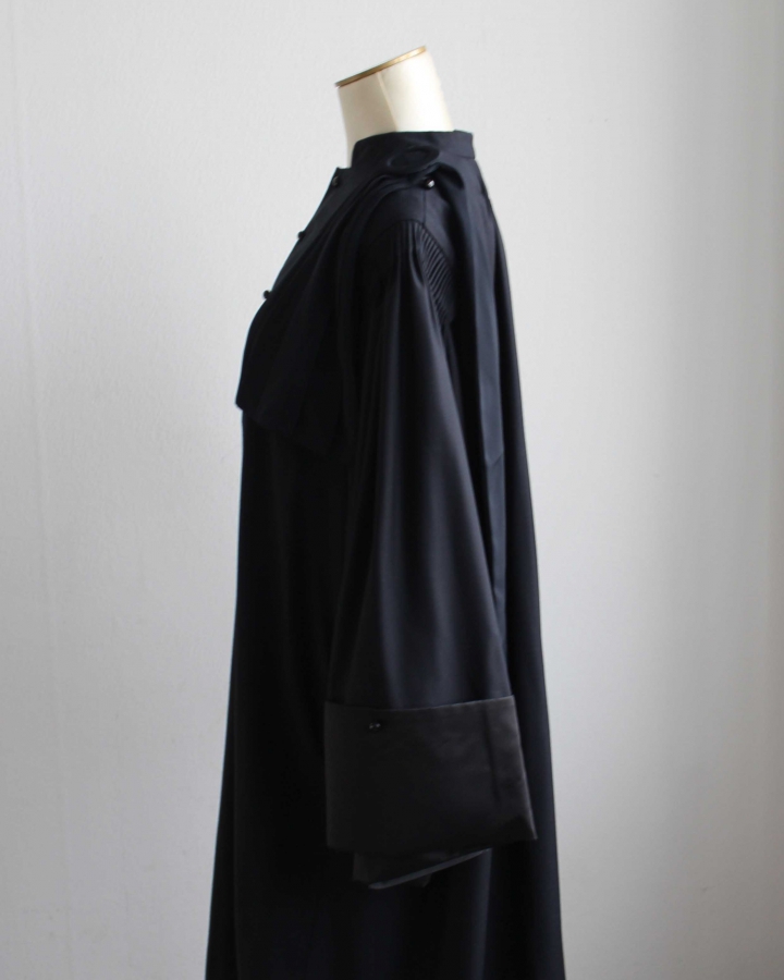 Tenue d'avocat complète en mérino-Epitoge avec fourrure